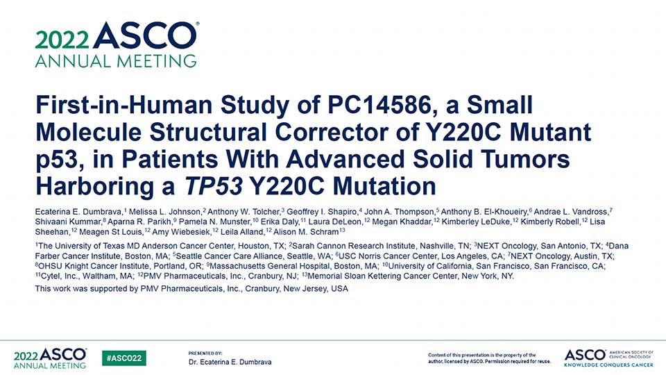 PC14586 | PYNNACLE clinical study